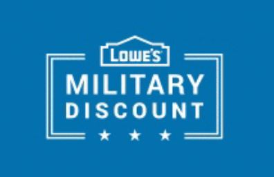 No military discount for in store pickup at Lowes!