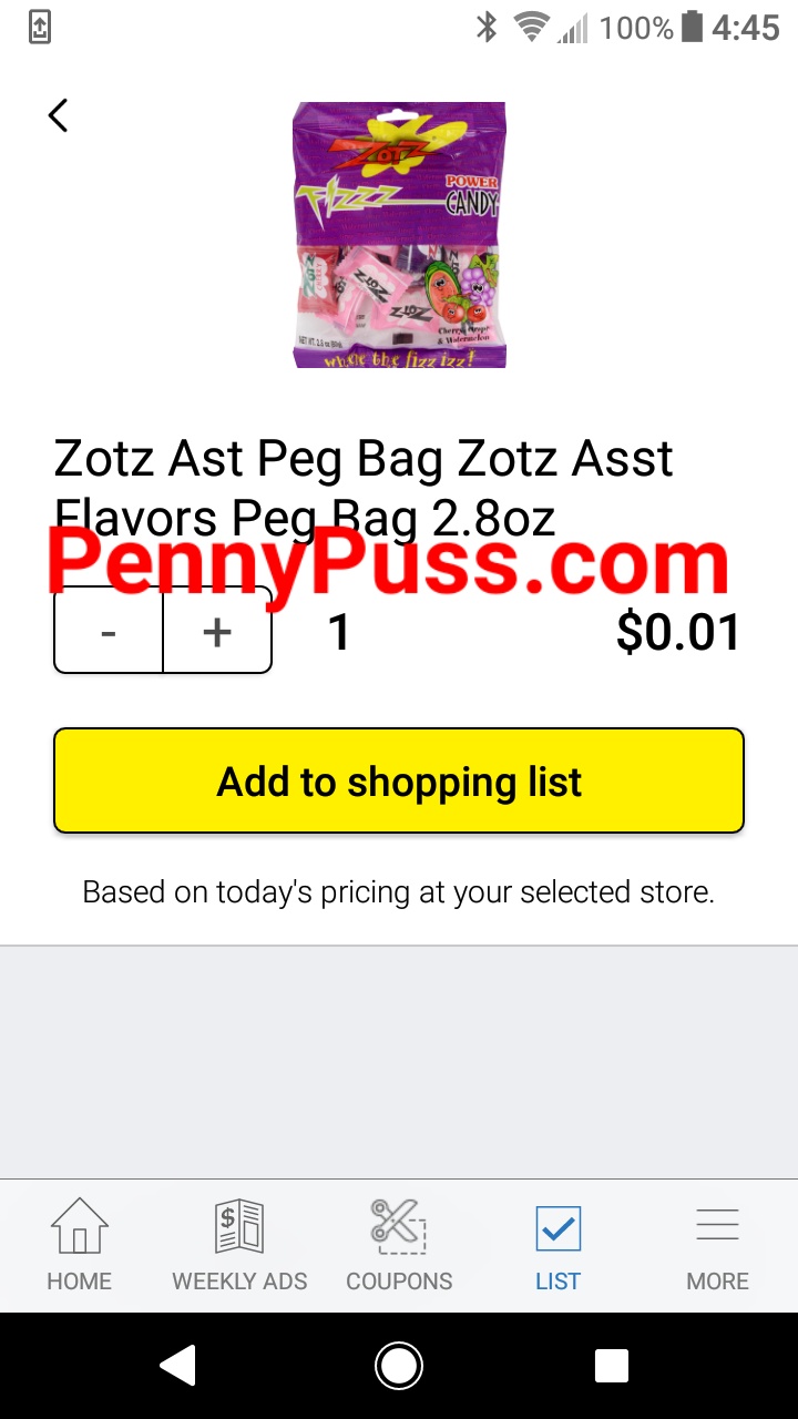 Today's Dollar General Penny List is confirmed!
