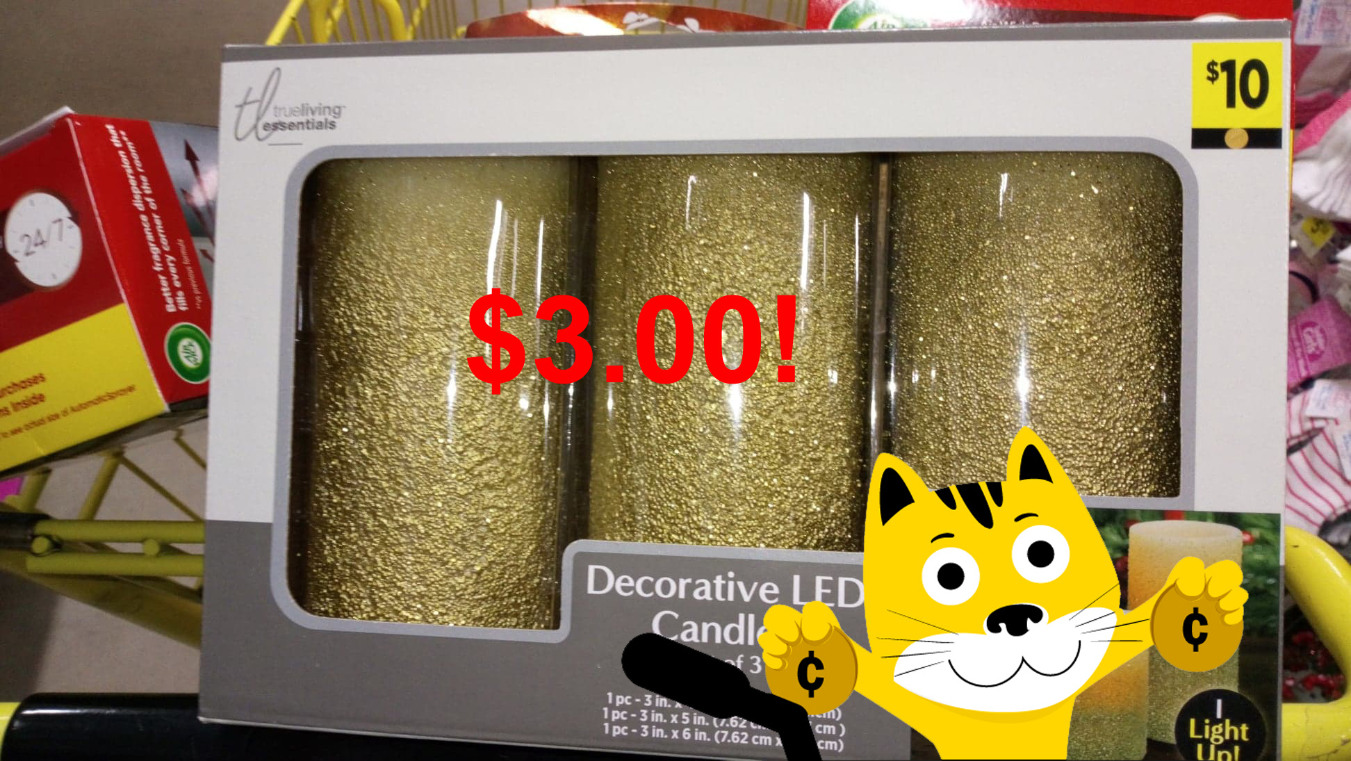 Dollar General LED Candles following Christmas!