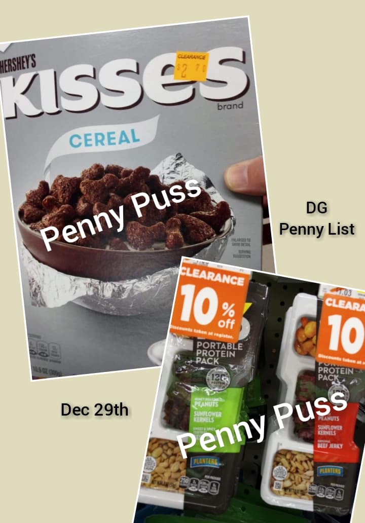 Dollar General Penny List for Dec 29th
