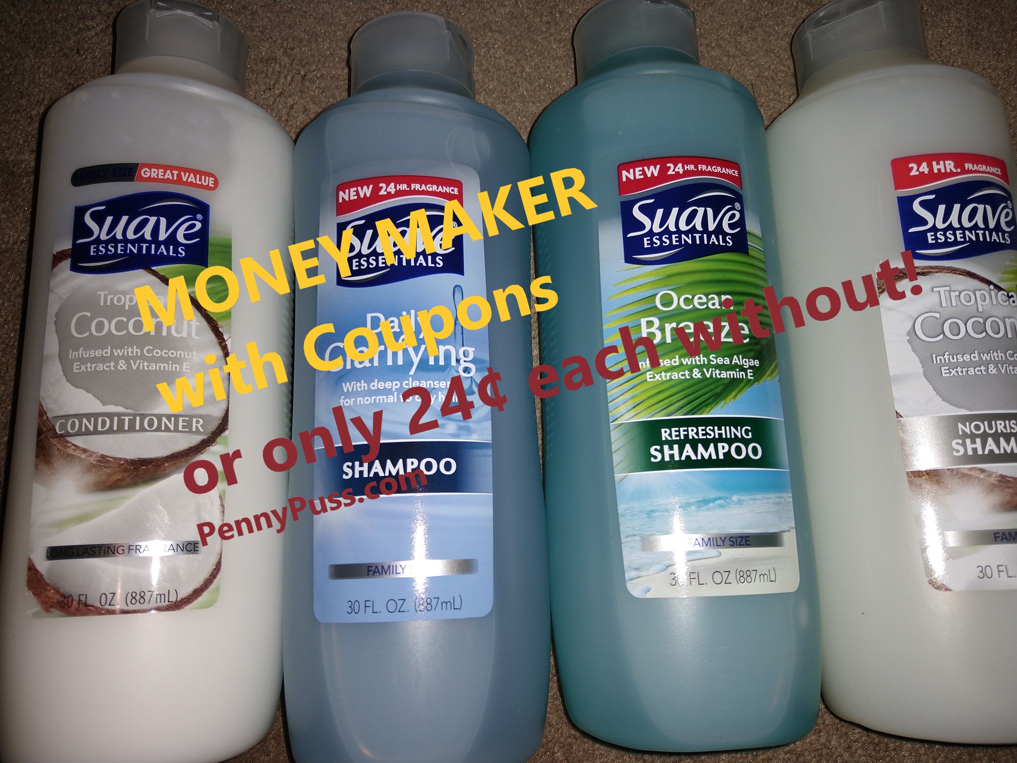 Rite Aid: FREE or really cheap Suave Shampoo!