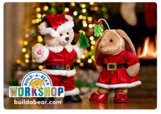 Build-a-Bear only $40 for $50 gift card!
