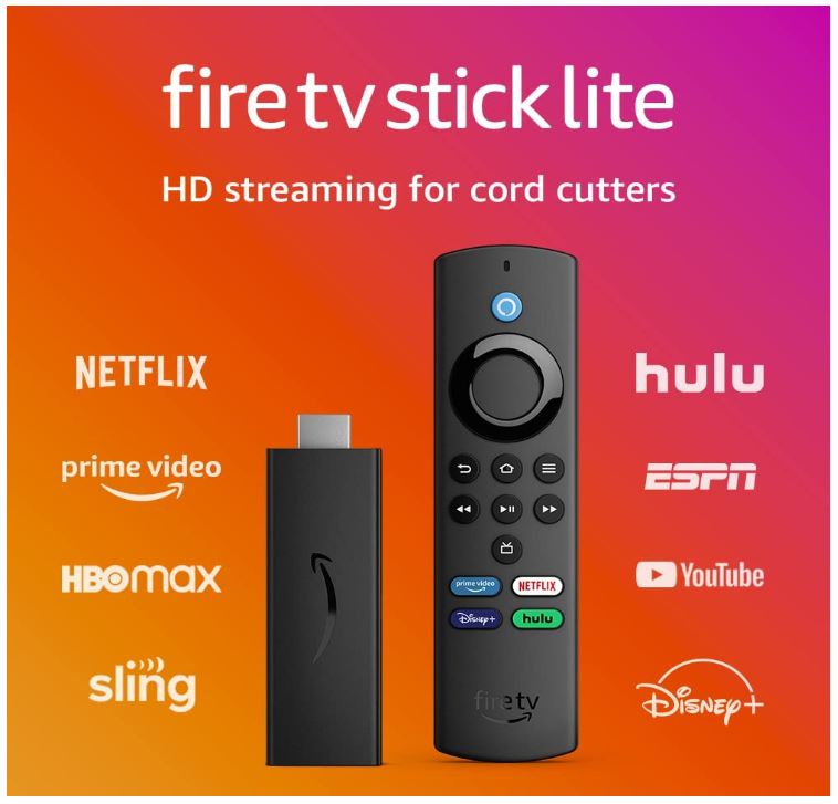 Amazon PRIME: Fire Stick Lite w/ Alexa Remote only $11.99!