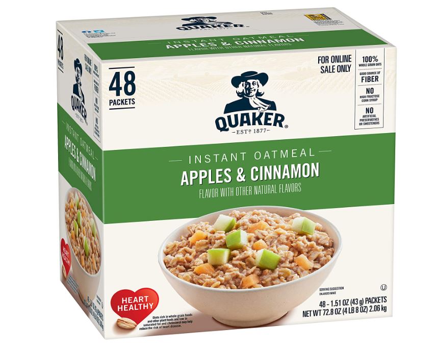 Quaker Instant Oatmeal Deals on Amazon!