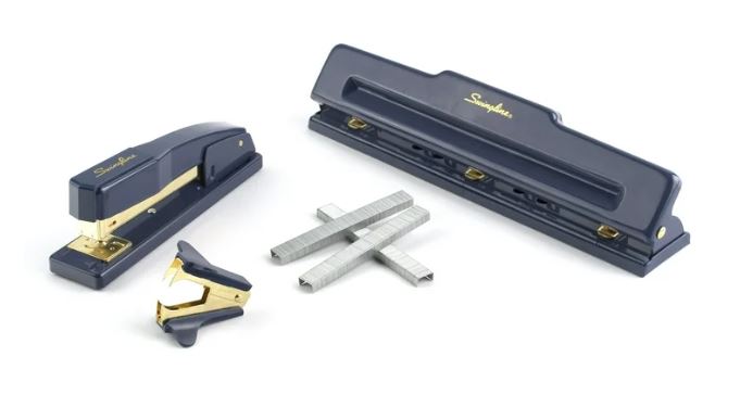 Swingline stapler and punch set under $9!