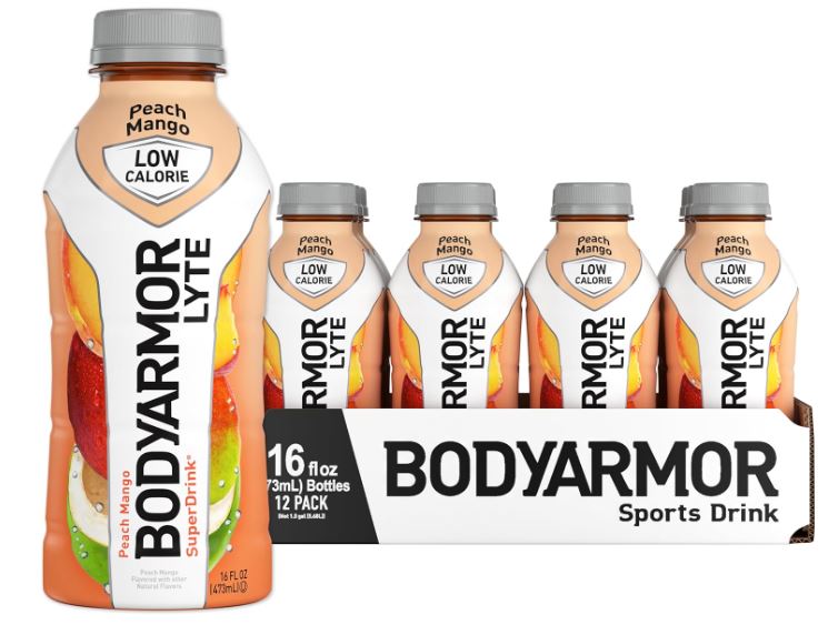 Excellent deal on BodyArmour 12 pack select flavors