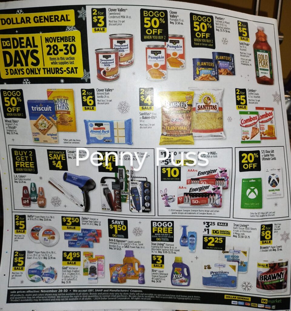 Dollar General 3 Day Sale (also 1 Day Deals!)